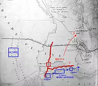 Zeitstrahl Schlacht bei Philippi
