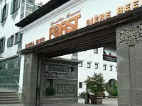 Zeitstrahl Brauerei Forst